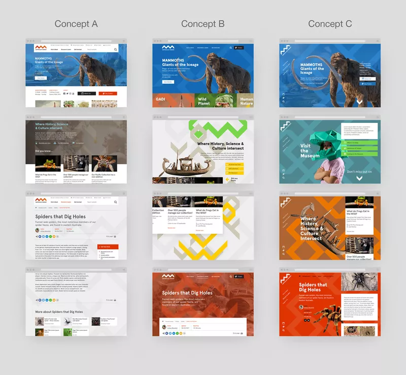 Digital brand extension: Designing the Australian Museum website